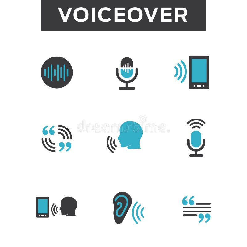 Voice Command Control with Sound Waves Icon. Man Head Silhouette ...