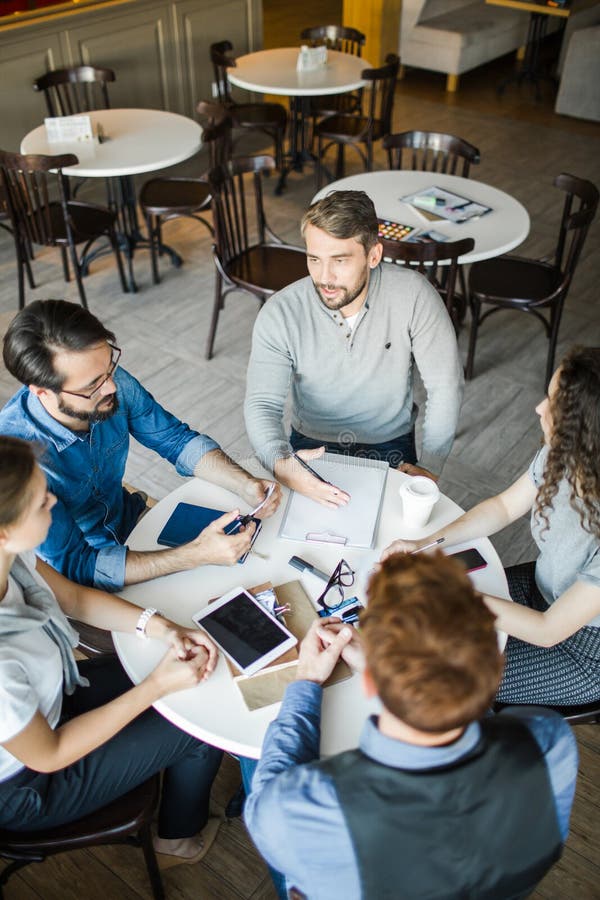 Voicing idea stock photo. Image of project, brainstorming - 79041880