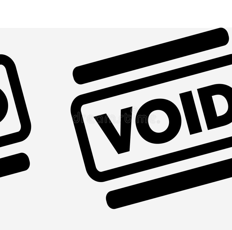 Void black stamp stock vector. Illustration of business - 123633714