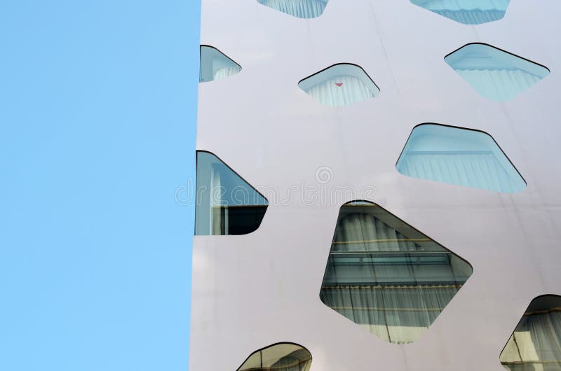 Void of Conceptual Modern Building Stock Photo - Image of background ...