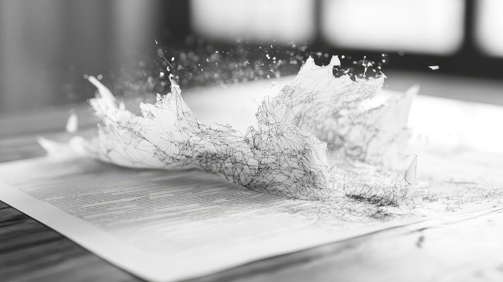 Void Disintegrating Contract Stock Illustrations – 1 Void ...