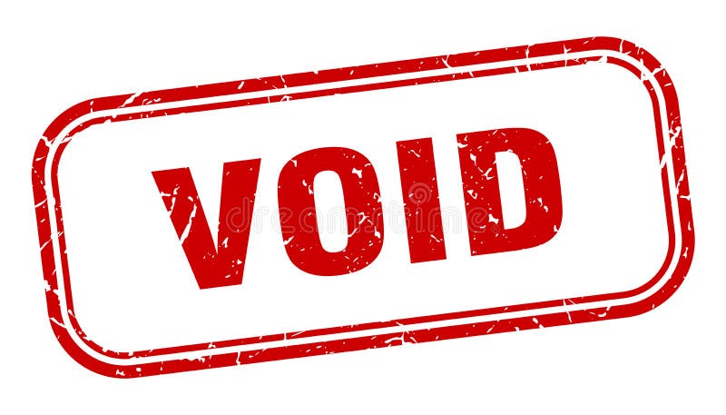 Void stamp stock vector. Illustration of seal, isolated - 153905124