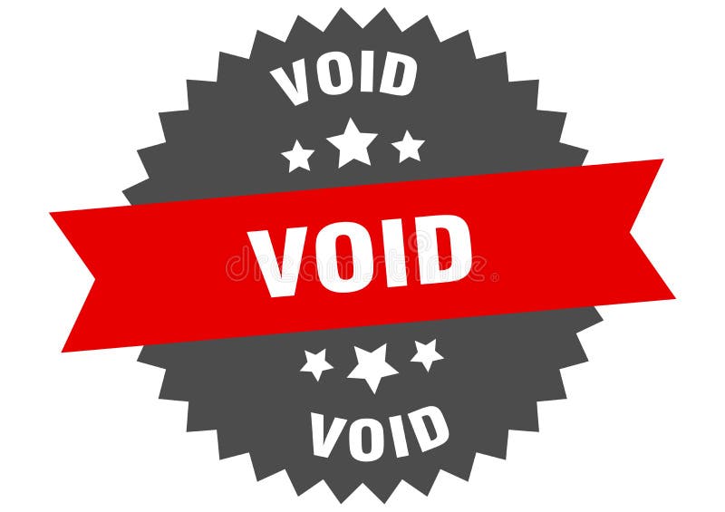 Void stock vector. Illustration of label, banner, stamp - 160548022