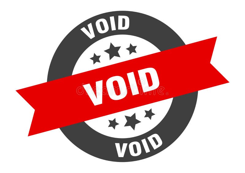 Void Sign. Void Grunge Stamp Stock Vector - Illustration of square ...