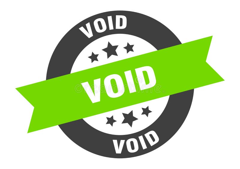 Void Sign. Void Vintage Retro Label Stock Vector - Illustration of ...