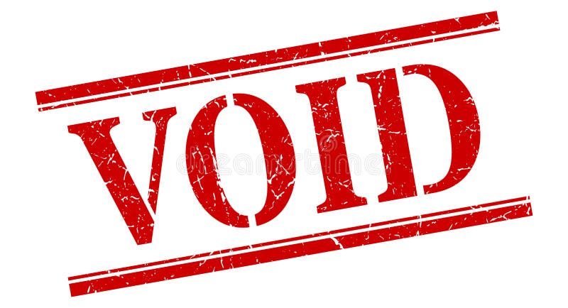 Void stamp stock vector. Illustration of sign, stamp - 122291194