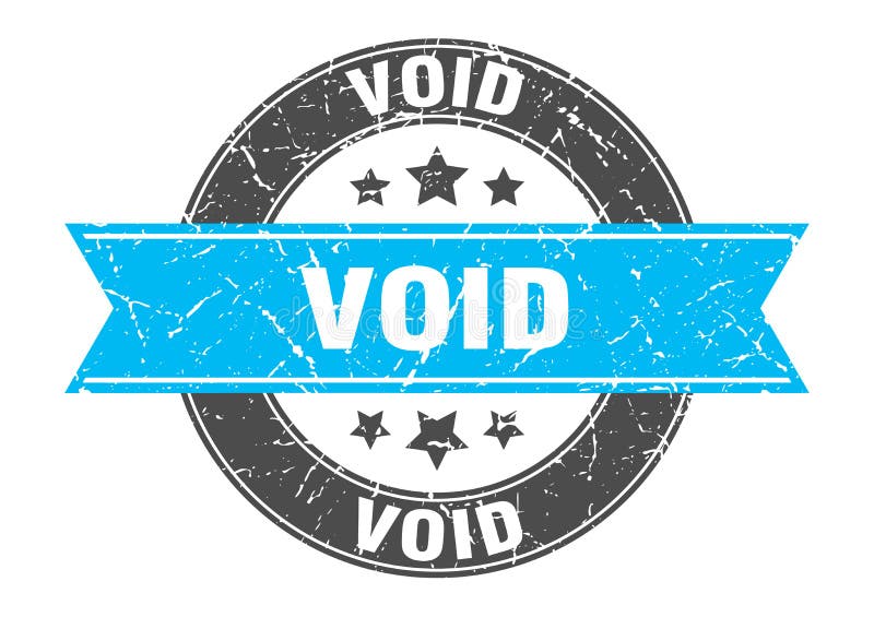 Void stamp stock vector. Illustration of vintage, blue - 162722670