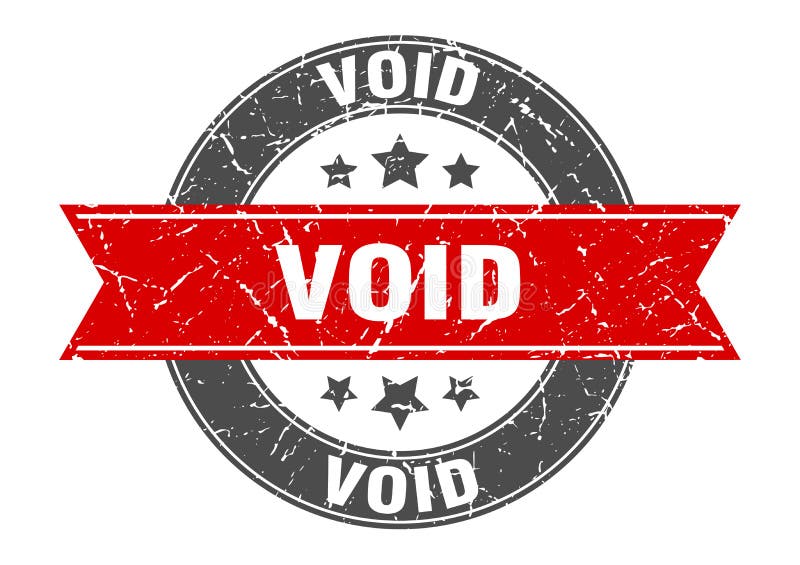 Void stamp stock vector. Illustration of emblem, label - 162726826