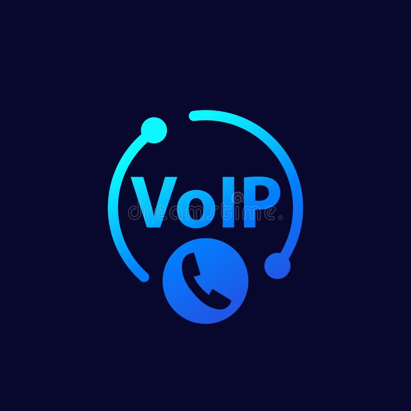 Voip call icon for web stock vector. Illustration of sign - 207481323