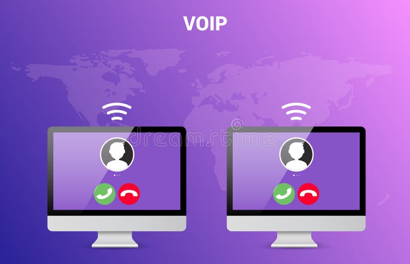 VoIP Communication Technology Concept. Voice Over Internet Protocol ... VoIP Communication Technology Concept. Voice Over Internet Protocol ...