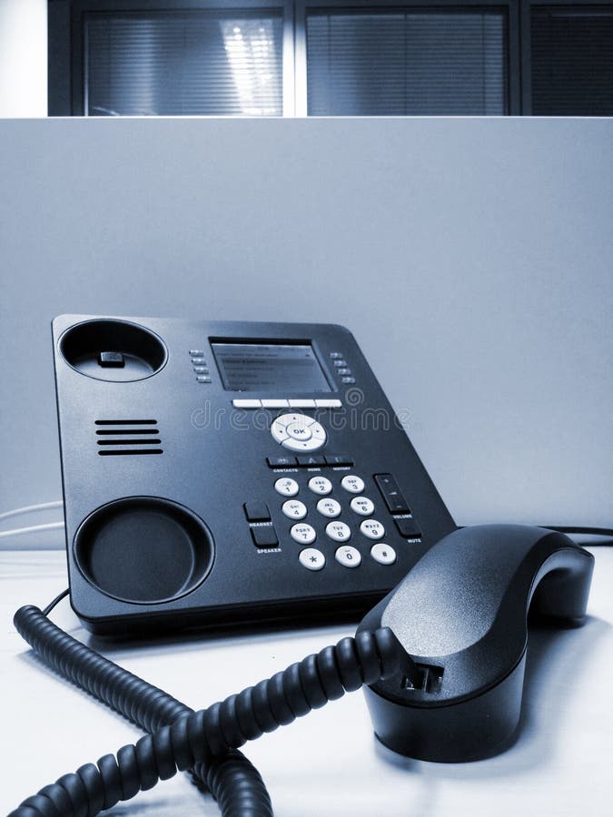 VoIP office phone stock image. Image of office, modern - 29088621