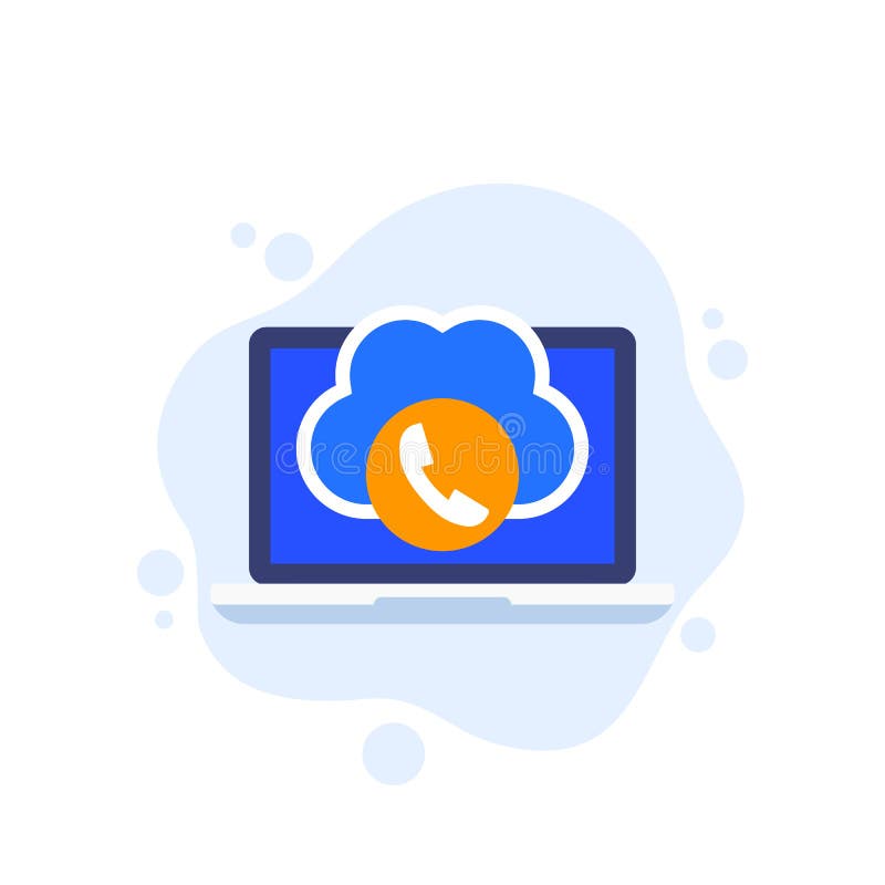 VOIP icon phone wi fi stock illustration. Illustration of digit - 16766397