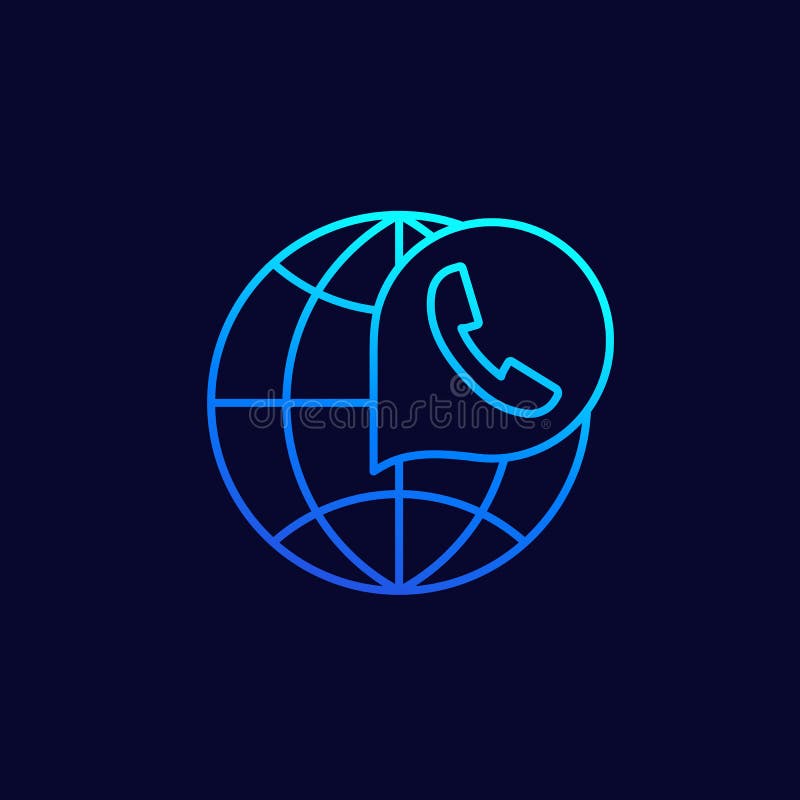 VOIP icon phone wi fi stock illustration. Illustration of digit - 16766397