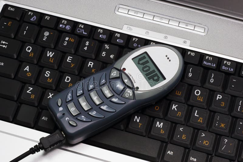 VoIP USB Phone stock photo. Image of computer, conference - 2115144