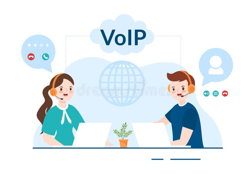 Voip Phone System Stock Illustrations – 380 Voip Phone System Stock ...