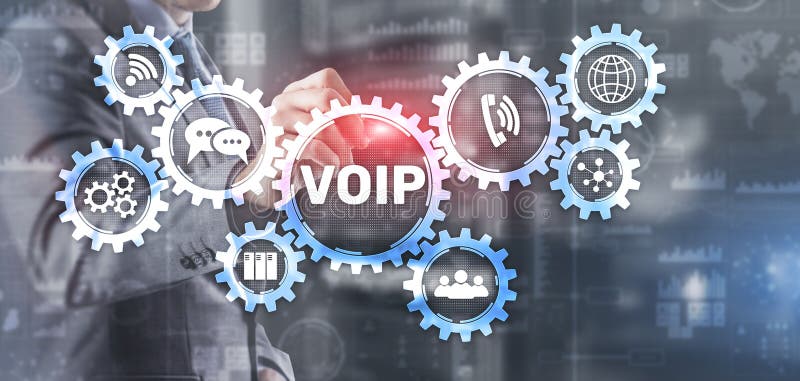VoIP (Voice Over Internet Protocol) Stock Photo - Image of render ...