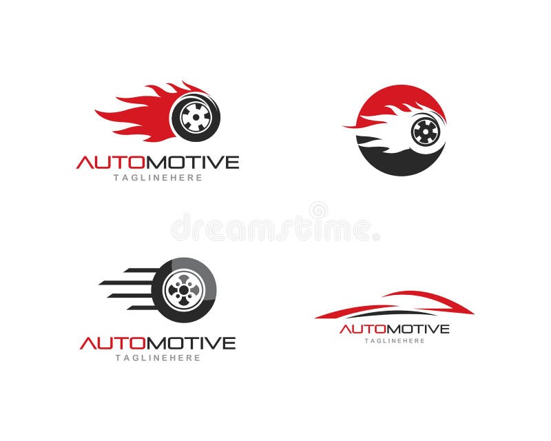 Voiture Automatique Logo Template Illustration de Vecteur ...