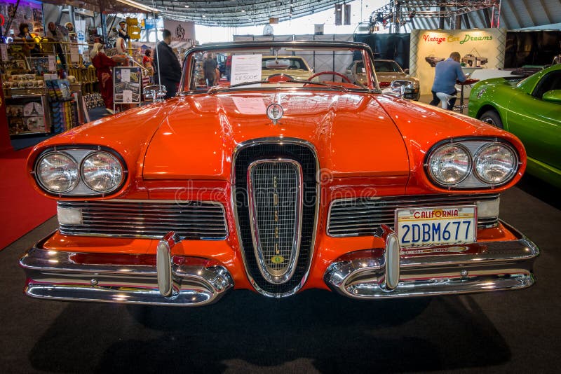 Voiture Normale Edsel Pacer Convertible, 1958 Photo éditorial - Image ...