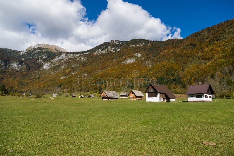 Voje valley stock image. Image of bohinj, view, valley - 35859811