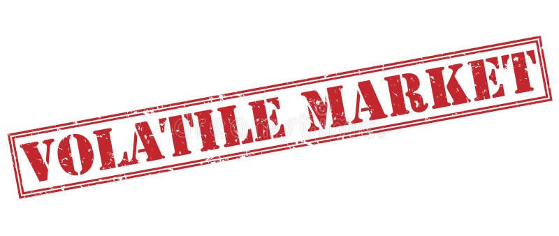 Volatile Market Business Concept Stock Illustration - Illustration of ...