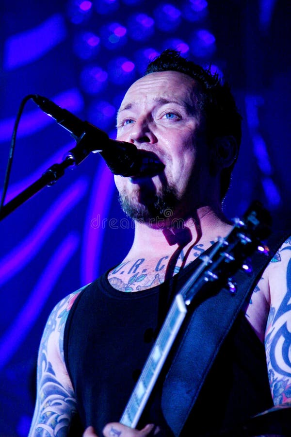 Volbeat editorial stock photo. Image of metal, tattoos - 18445118
