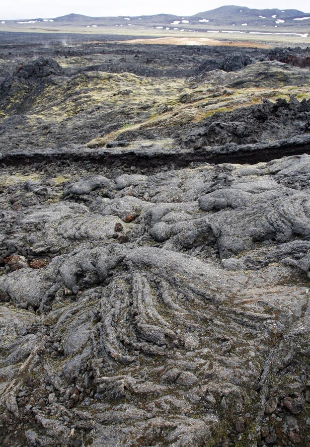 Volcanic area stock image. Image of magma, landscape - 12450963