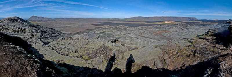 Volcanic area stock image. Image of color, area, eruption - 6295529