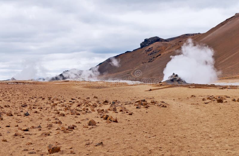 A volcanic area - Iceland stock image. Image of drama - 26046723