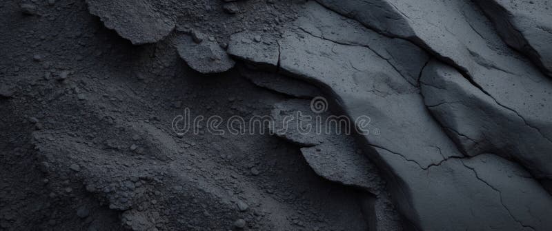 Volcanic Ash Scrub Texture with Dark Rocky Surface for Natural ...