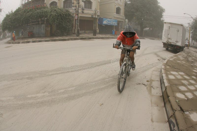 Volcanic ash editorial photo. Image of fall, eruption - 37850841