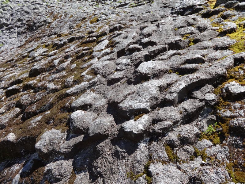 Hexagonal Formation of Volcanic Rocks Stock Photo - Image of baker ...
