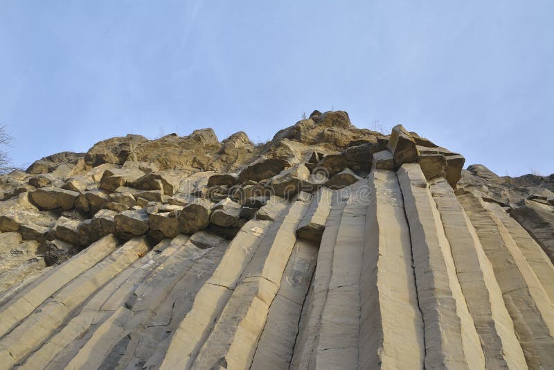 Volcanic basalt stone stock image. Image of grunge, cement - 75829063