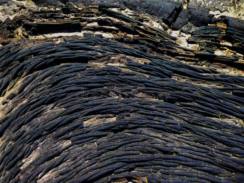 Volcanic Dried Lava Textures Stock Image - Image of organic, eruption ...