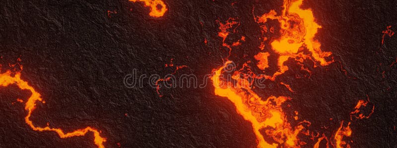 Molten Rock. Abstract Volcanic Lava Background Stock Image - Image of ...