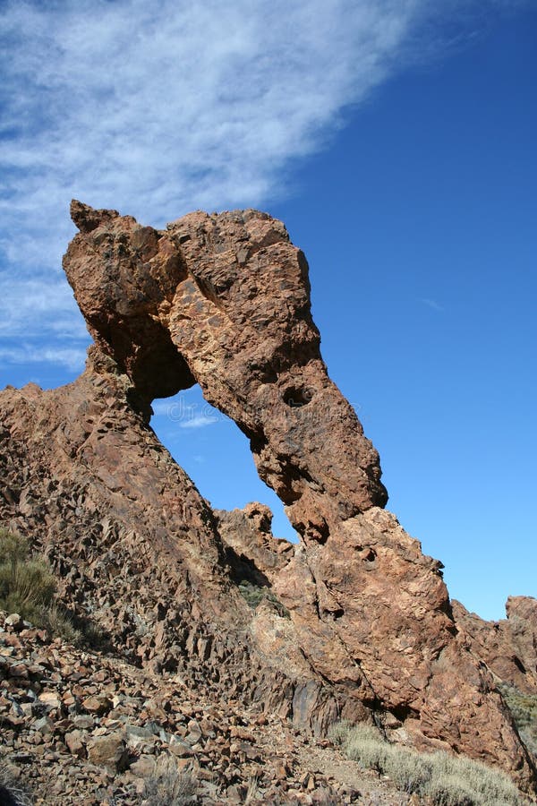 Volcanic rock stock image. Image of high, dirt, shoe, sunny - 9105945