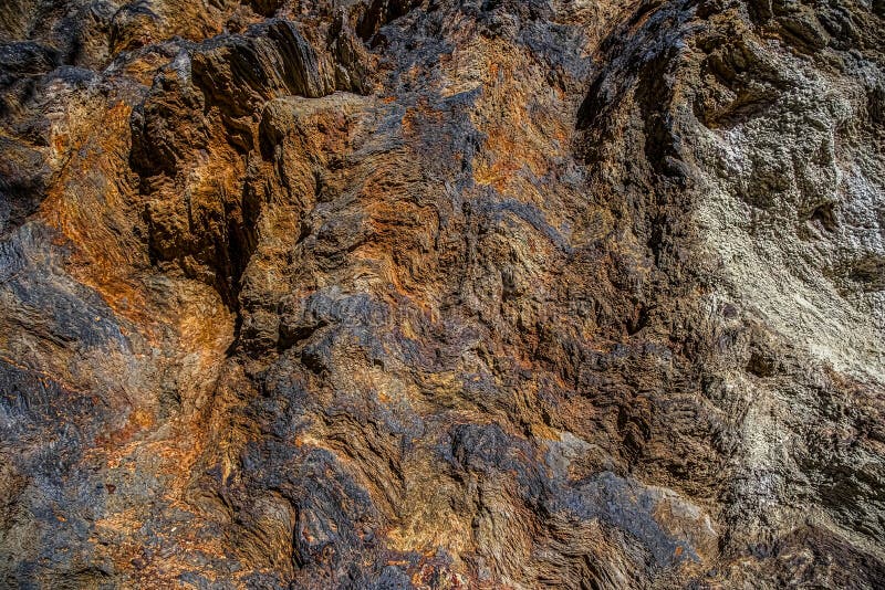 Volcanic Rock Background . stock photo. Image of trunk - 208790818