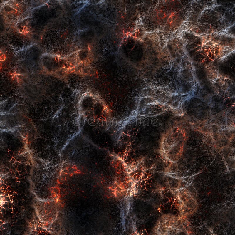 Volcanic Rock As Formed Lava with Rough and Solid Stones Vector Set ...