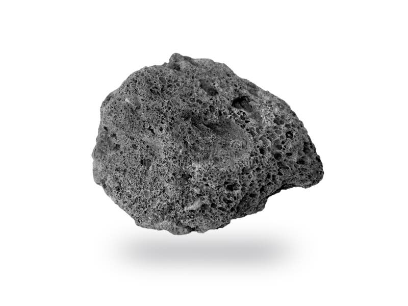 Volcanic rock isolated stock photo. Image of forces - 154441102