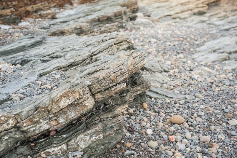 Volcanic Rock Texture on the Coast of Island Stock Photo - Image of ...