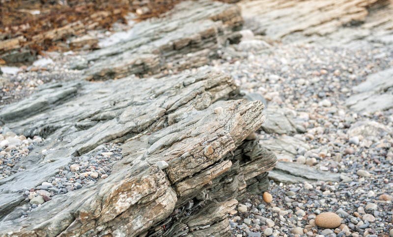 Volcanic Rock Texture on the Coast of Island Stock Photo - Image of ...