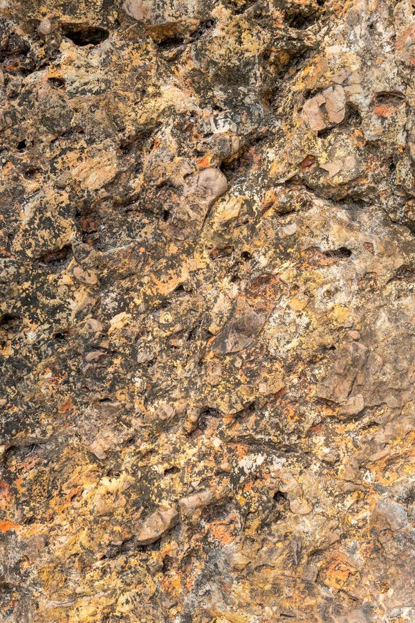 Volcanic Rock Texture stock image. Image of aging, ancient - 115452055