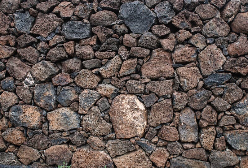 Volcanic Stone wall stock photo. Image of lava, rock - 54624980