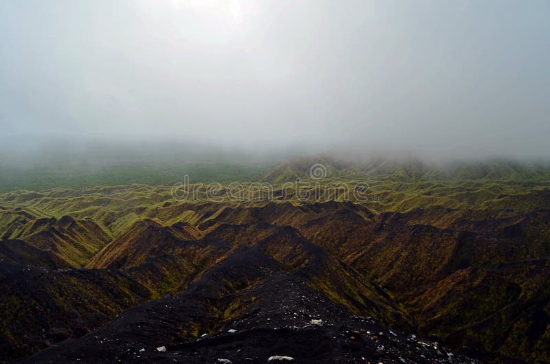 Volcano in Ambrym Island, Vanuatu Stock Photo - Image of mountain ...