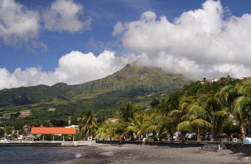 Volcano Beach stock photo. Image of grey, coral, fine, itinerary - 723636