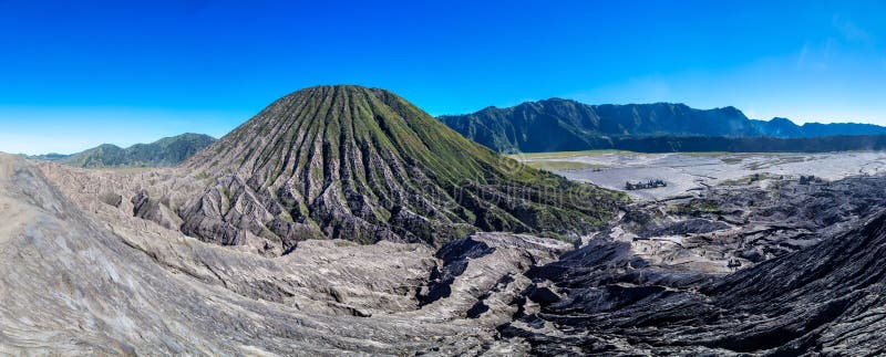Volcano Bromo, Java stock image. Image of asia, scenery - 245647675