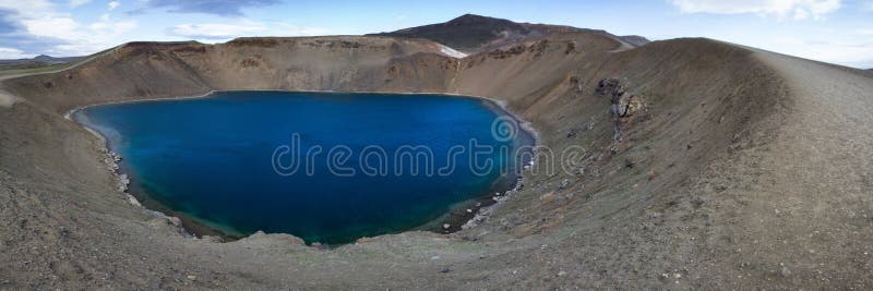 Volcano caldera stock image. Image of vivid, volcano - 31901099