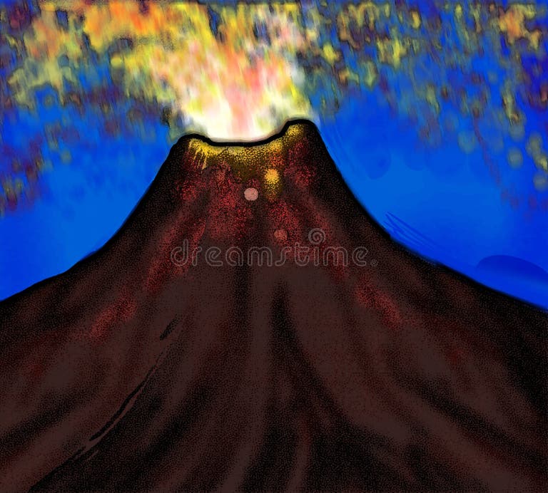 Cartoon Active Dormant Volcano Stock Illustrations – 52 Cartoon Active ...
