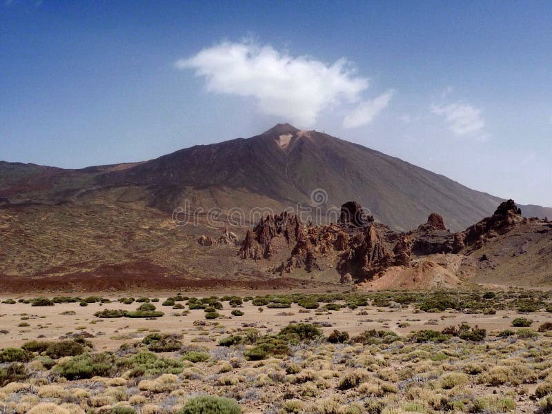 Volcano editorial image. Image of desert, volcano, crater - 44987395