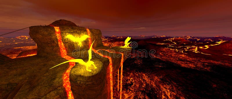 Volcano fort stock photo. Image of retreat, fort, eruption - 97655726