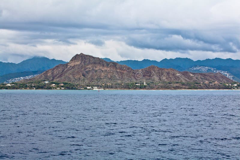 Volcano in Honolulu stock photo. Image of honolulu, mountain - 265526614